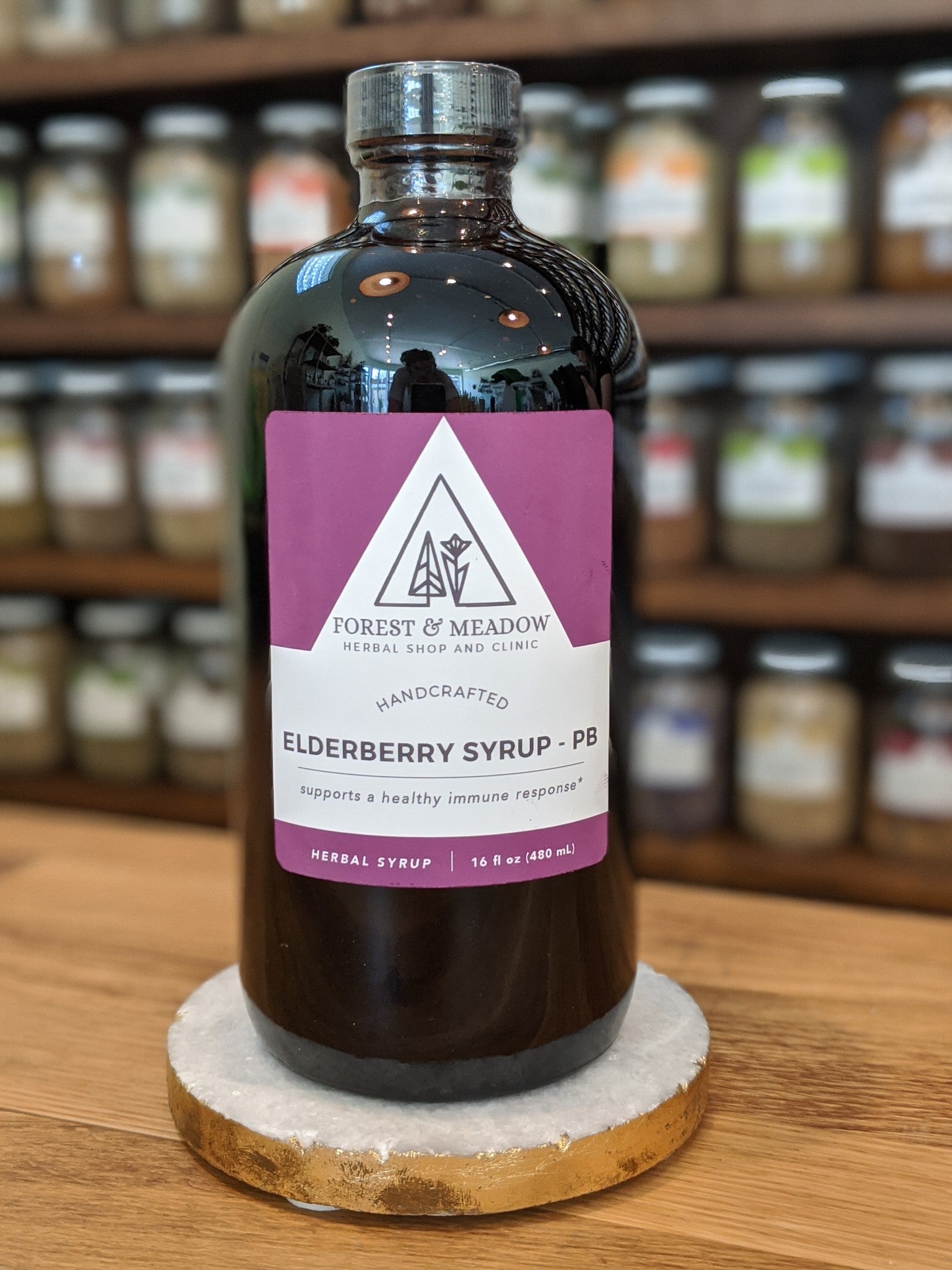 Elderberry Syrup - PB – Forest & Meadow Herbal Shop and Clinic