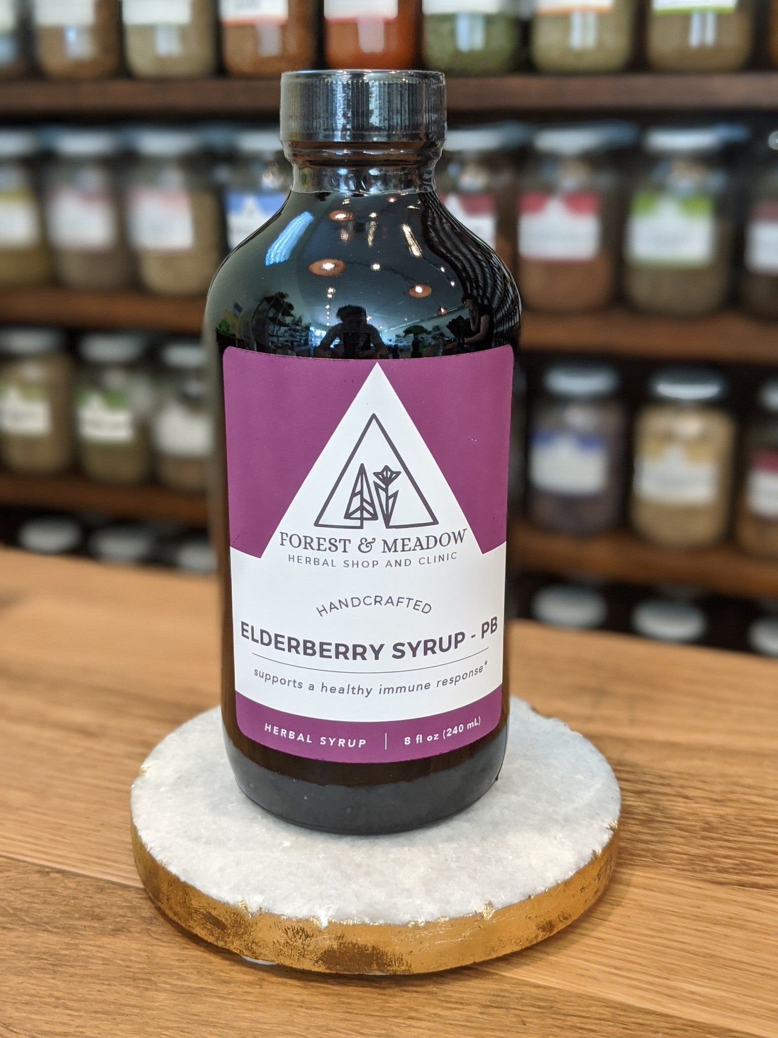 Elderberry Syrup - PB – Forest & Meadow Herbal Shop and Clinic