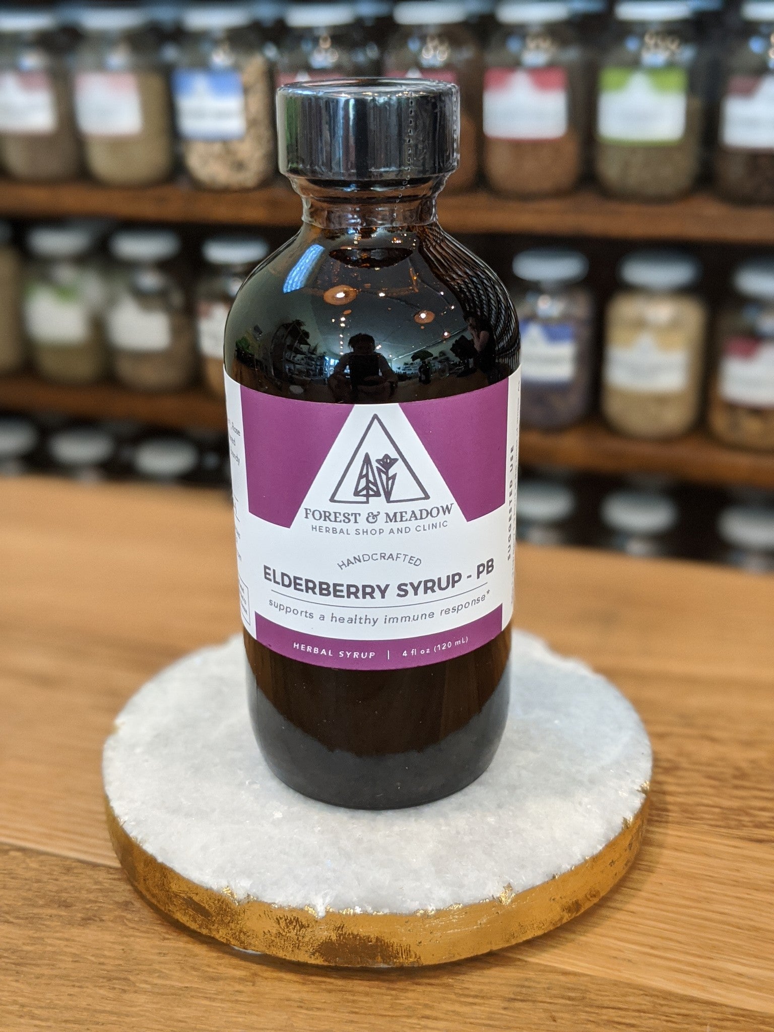 Elderberry Syrup - PB – Forest & Meadow Herbal Shop and Clinic