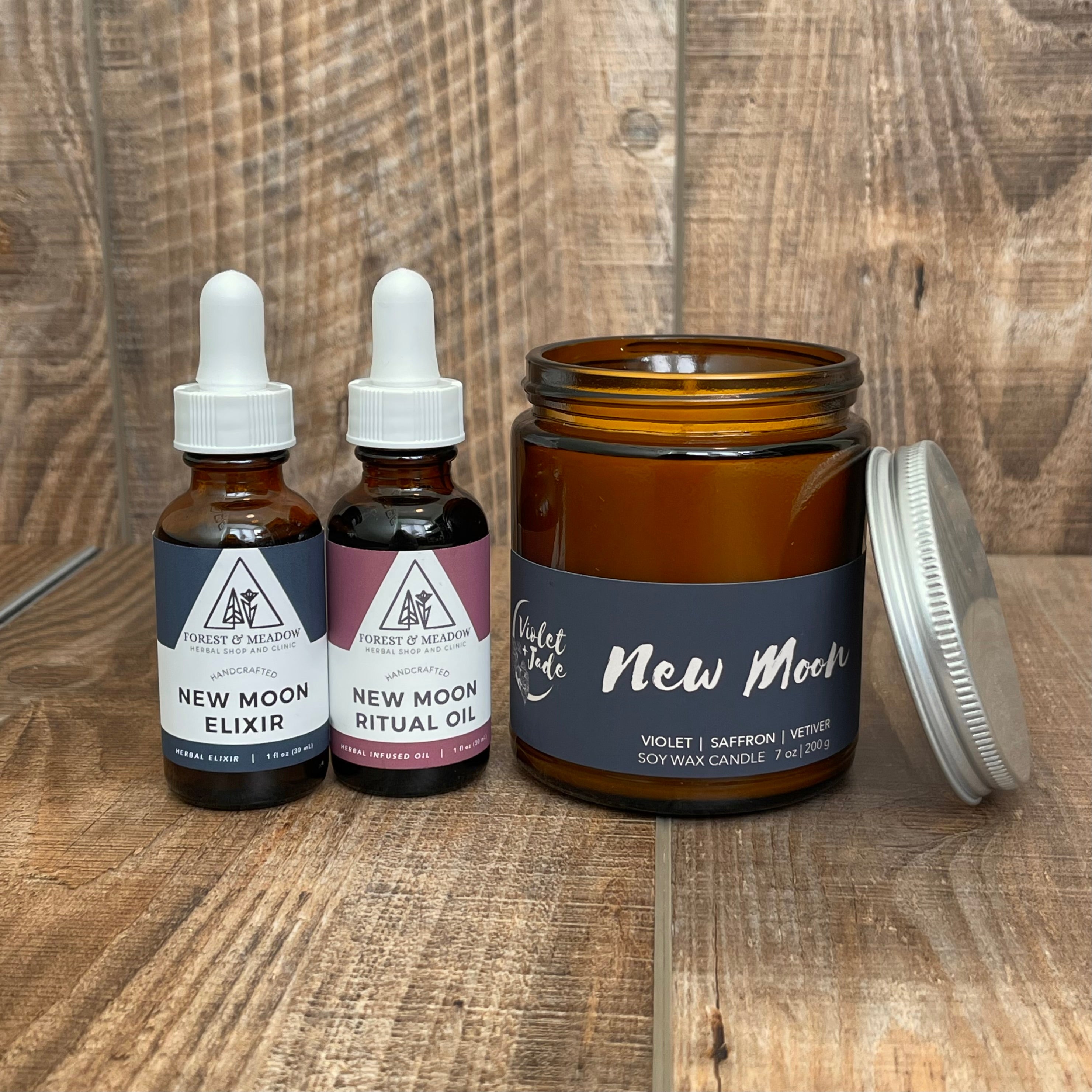 New Moon Gift Set – Forest & Meadow Herbal Shop and Clinic