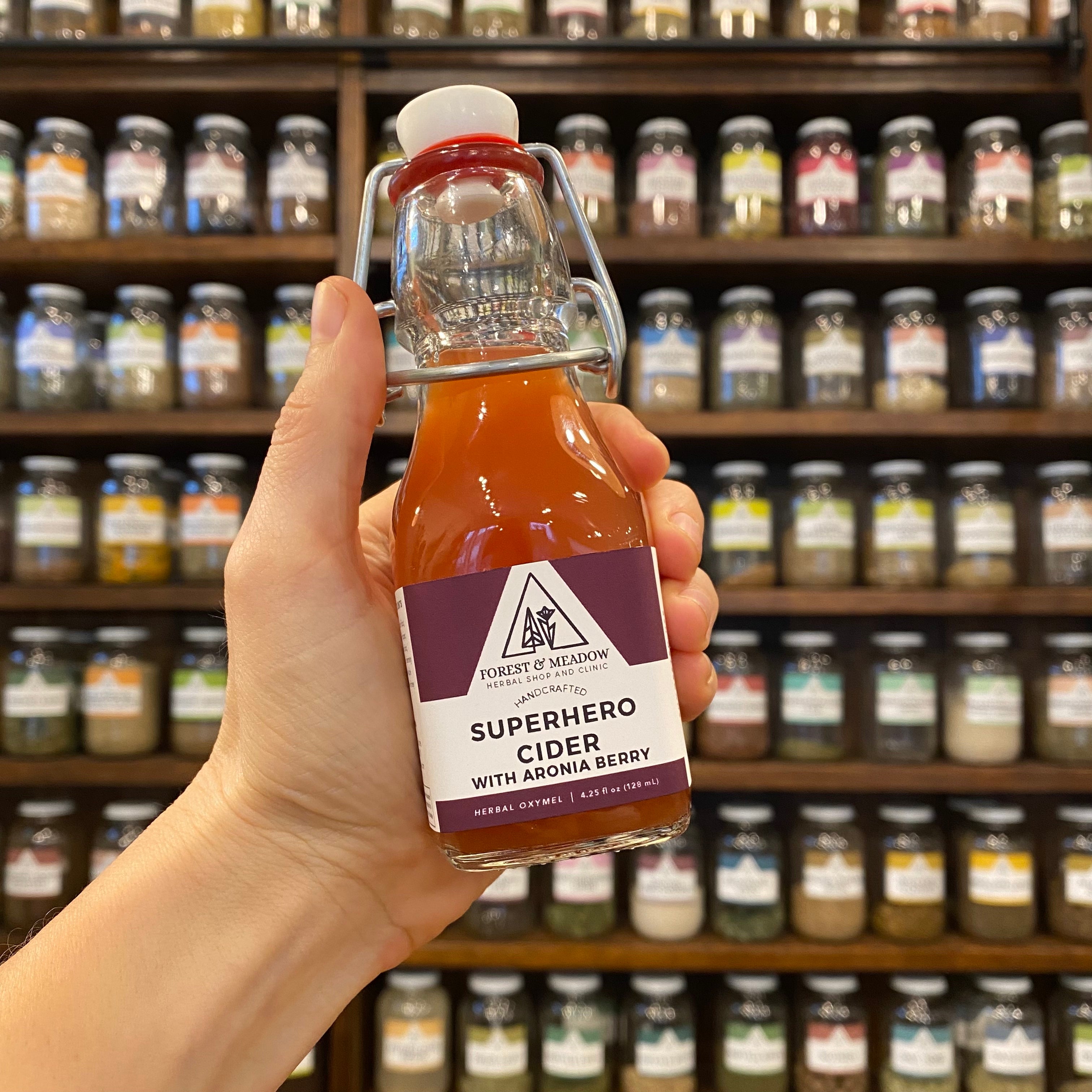 Superhero Cider with Aronia Berry – Forest & Meadow Herbal Shop and Clinic